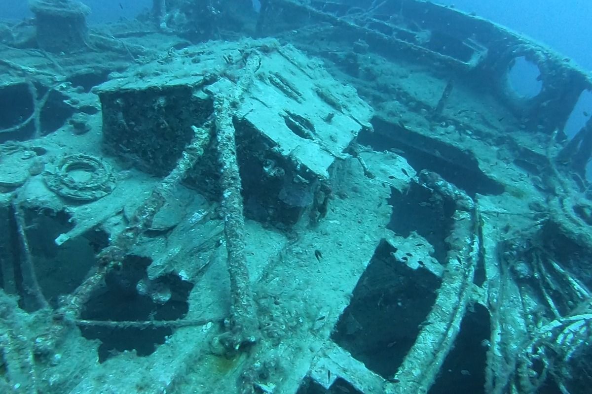 Dive of BlackFins Diving - MV HELLESPONT WRECK - MALTA. Date: 11/05/2018