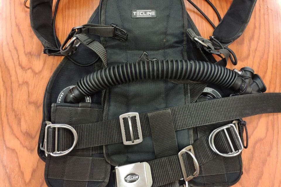 ALA SIDEMOUNT TECLINE.. MATERIAL DE BUCEO. MAIXI